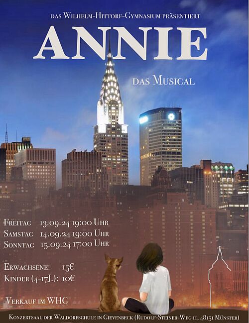 Musical "Annie" - Wilhelm Hittorf Gymnasium Münster